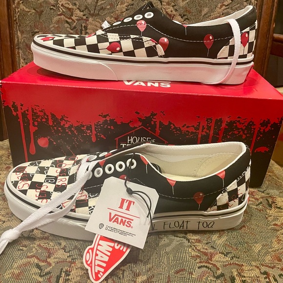 Vans | Shoes | Vans X Horror It Mens 65 Womens 8 | Poshmark